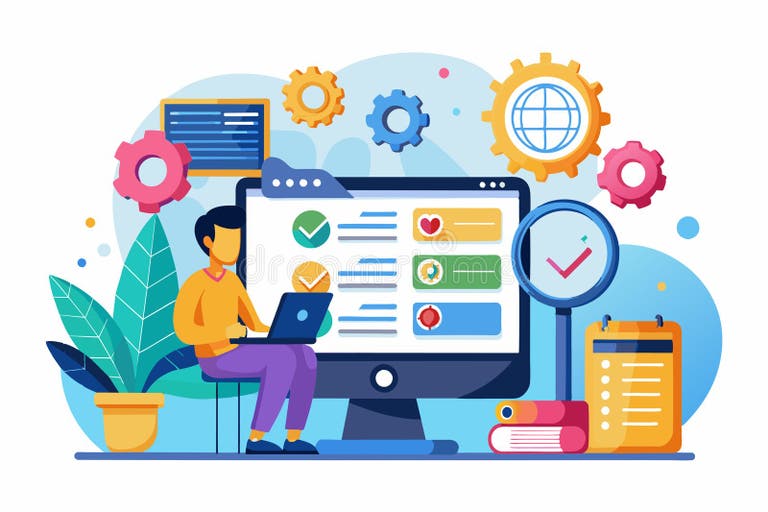 Organized Testing Stock Illustrations – 764 Organized Testing Stock ...