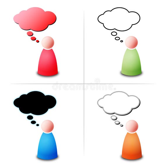 Person Thought Bubble Stock Illustrations – 7,609 Person Thought Bubble ...