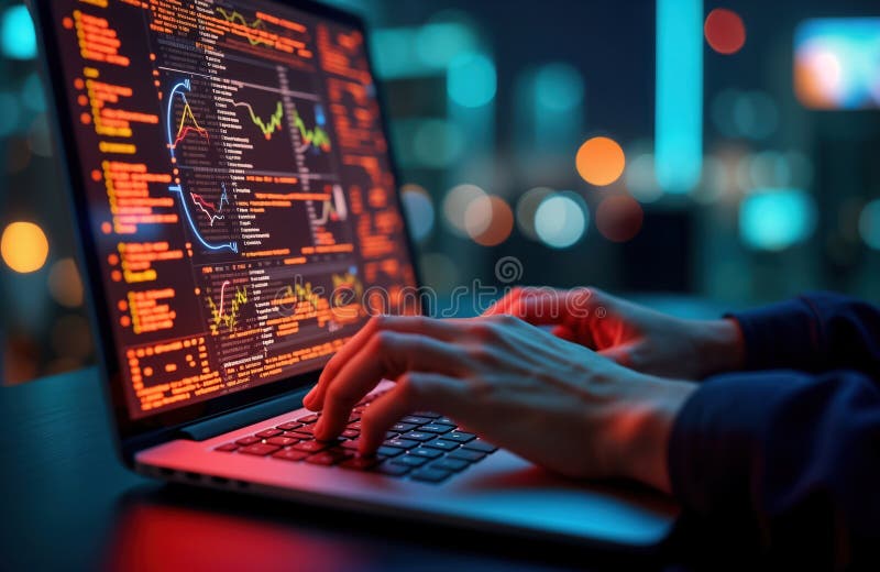 Focus, Protection and Security Vector Icons Set Cyber Computer Network ...