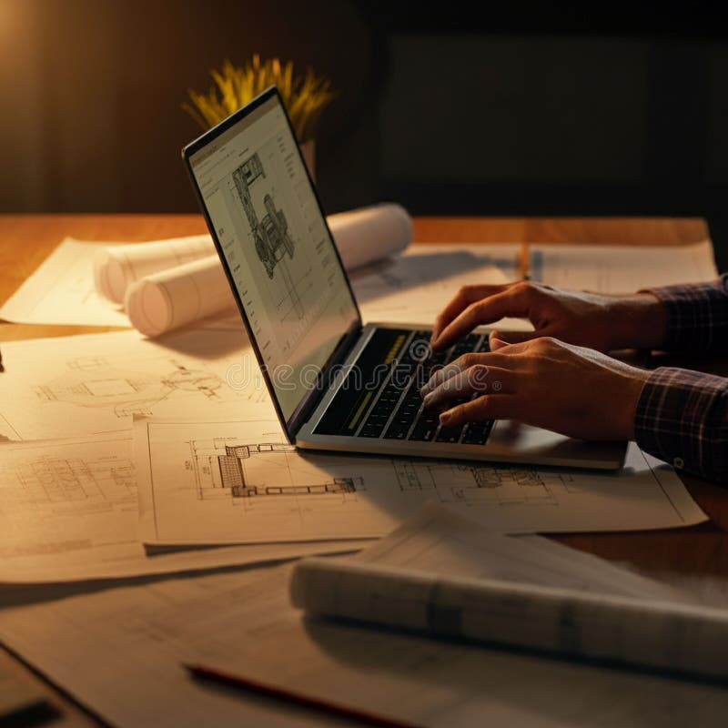 Engineering Drawings Laptop Stock Illustrations – 194 Engineering ...