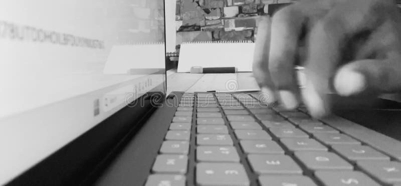 A Person Typing on the Laptop Using the Keypad Stock Footage - Video of ...