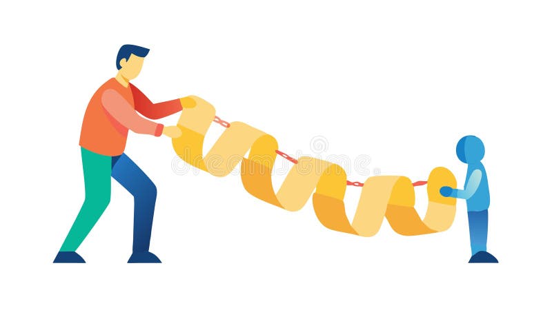 Person Unrolling Scroll Vector Illustration for Storytelling, Vector ...