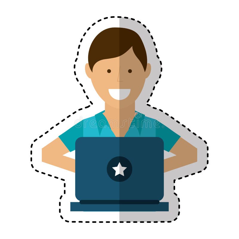 Person Computer Icon Stock Illustrations – 68,126 Person Computer Icon ...