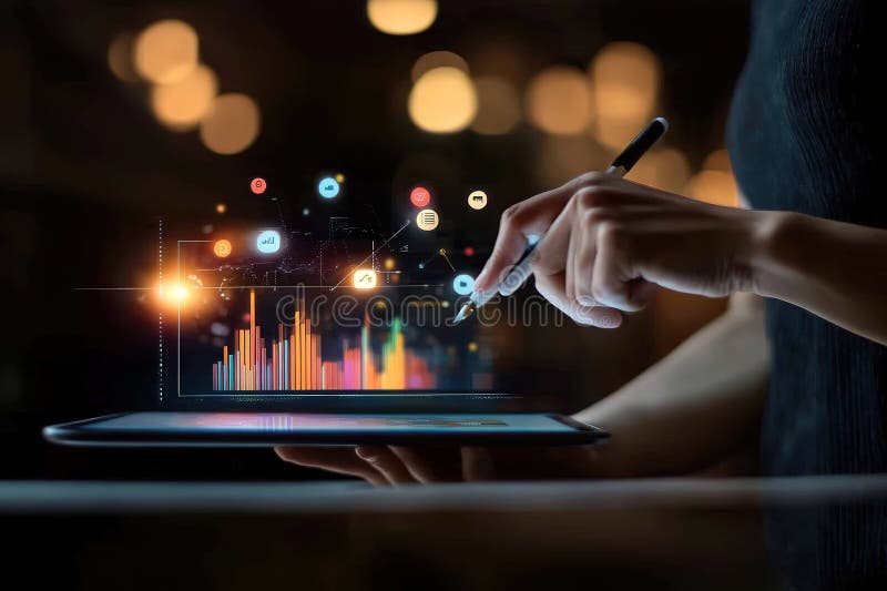 Digital Note-Taking: Modern Professional Uses IPad for Efficient ...