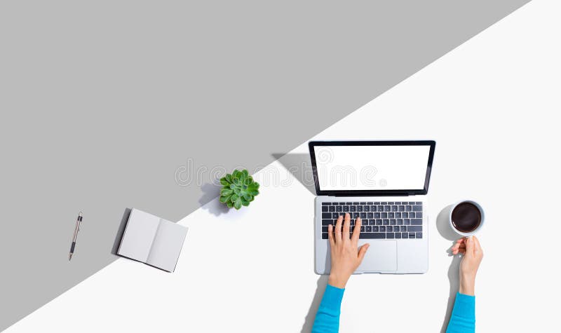 Person Using a Laptop Computer Stock Image - Image of laptop, people ...