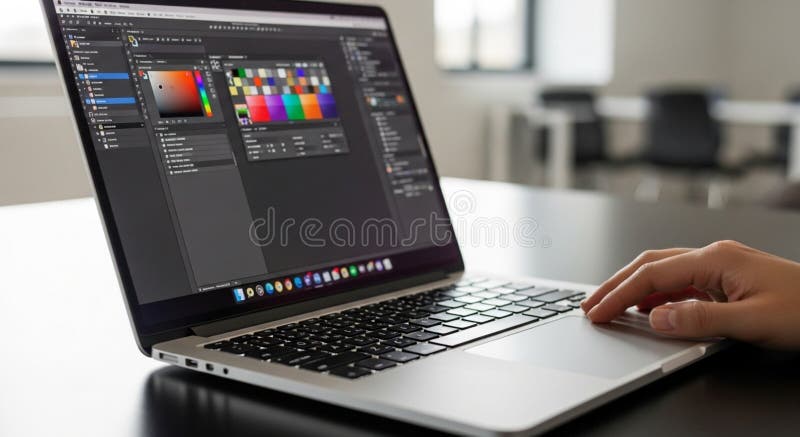 Laptop Color Palette Interface Stock Illustrations – 1,021 Laptop Color ...