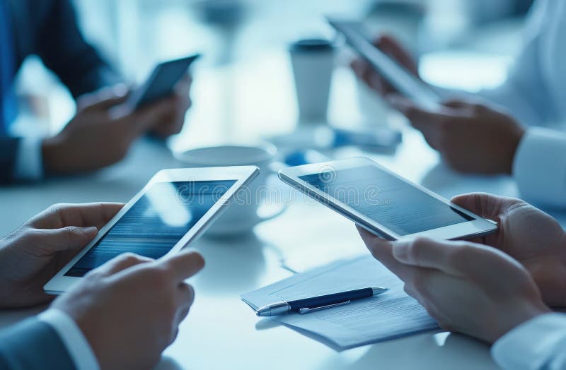 A Person is Using a Laptop To Access Social Media Platforms Stock Photo ...
