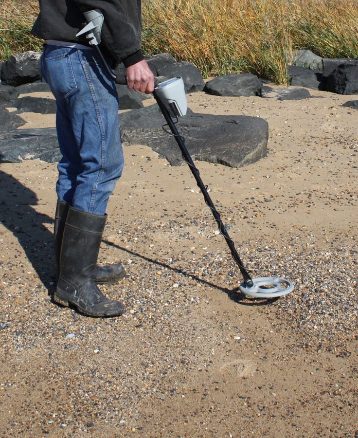 Metal detector stock photo. Image of leisure, outdoors - 16060784
