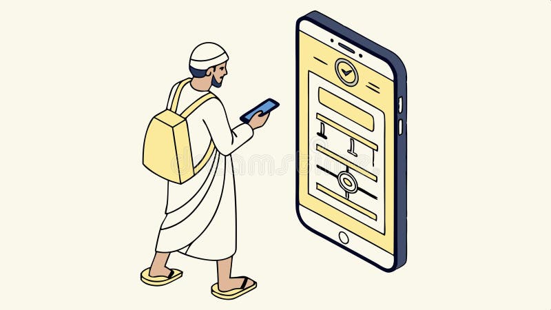 Person Using Phone Vector, Mobile Tech and Communication Design Element ...