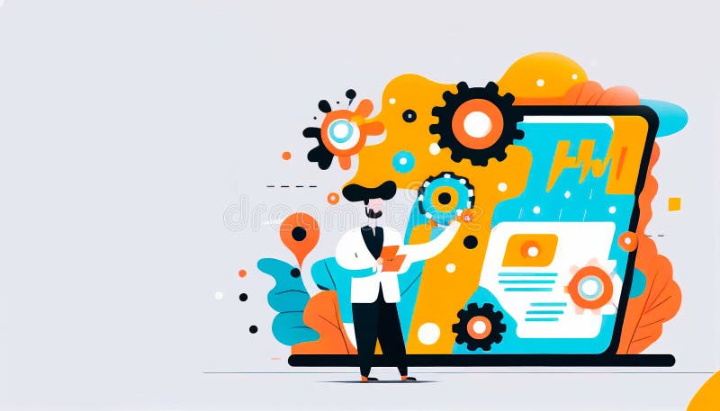 Person Using Sliders on Control Panel or Dashboard. Concept of Settings ...