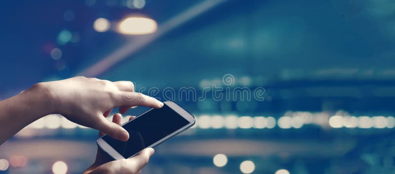 Person using a smartphone stock photo. Image of urban - 250752378