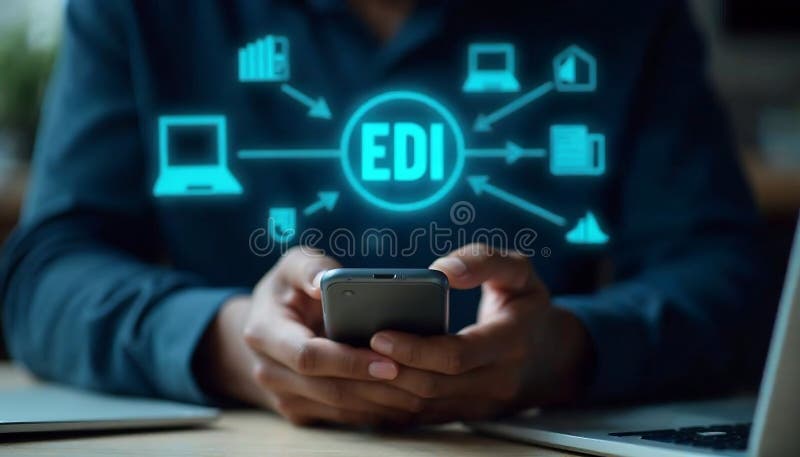 Blue Edi Data Exchange Stock Illustrations – 12 Blue Edi Data Exchange Stock Illustrations ...