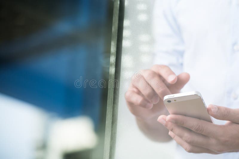 Person using smartphone stock image. Image of impression - 62416319