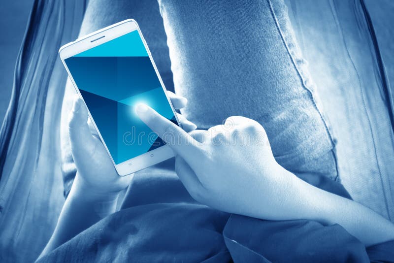 Person Using Smartphone stock image. Image of people - 63055871