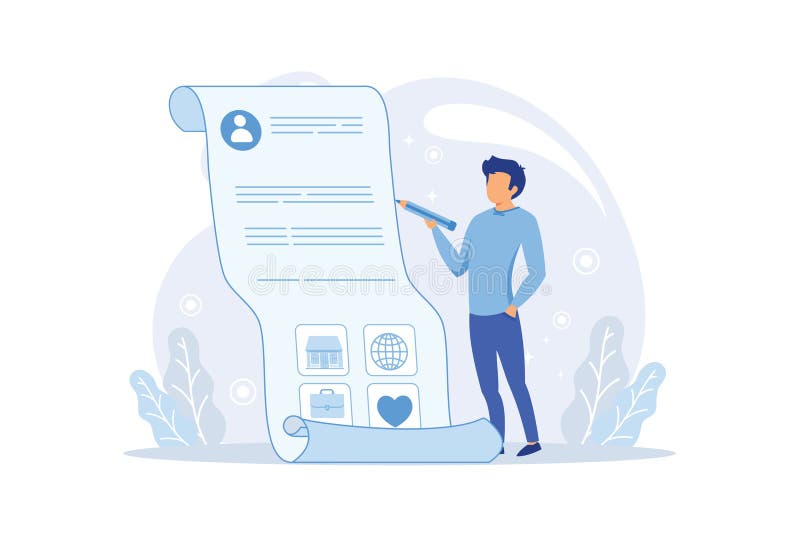 A Person Using a Smartphone To Fill Out a Registration Form ...