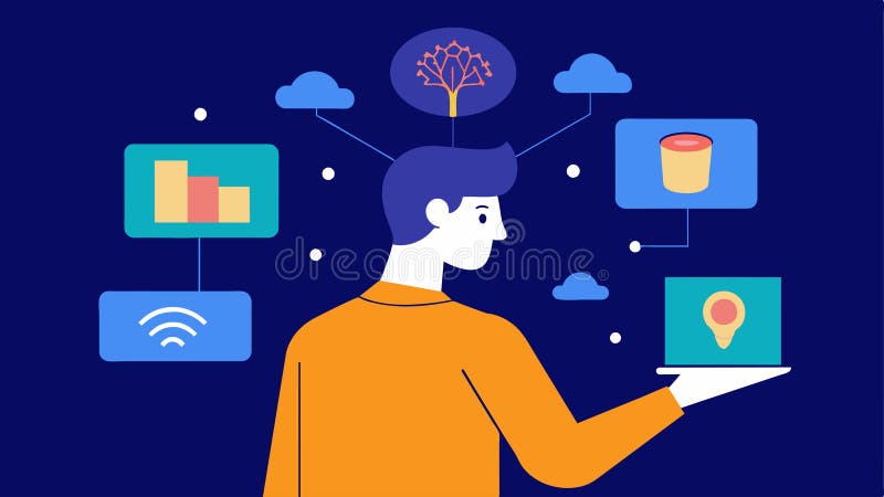 A Person Using Visualization Techniques To Create Mental Images of ...