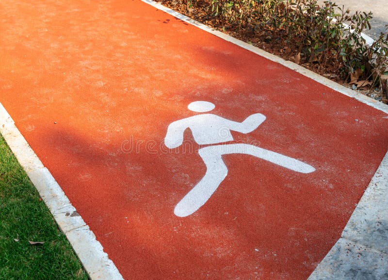 Person Walking or Walk Sign Stock Photo - Image of athlete, outdoor ...