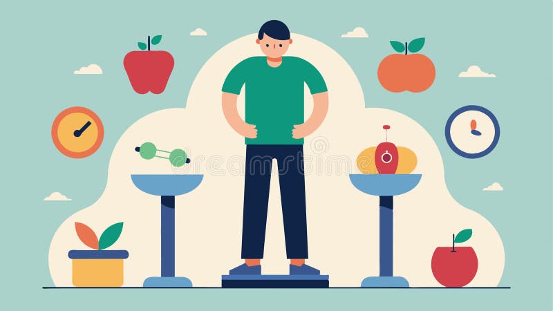 A Person Weighing Themselves Multiple Times a Day Obsessing Over Every ...