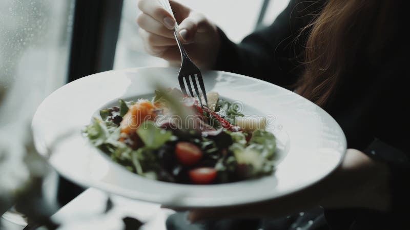 A Person Who Eats Mindfully Savors Each Bite and Remains Fully Present ...