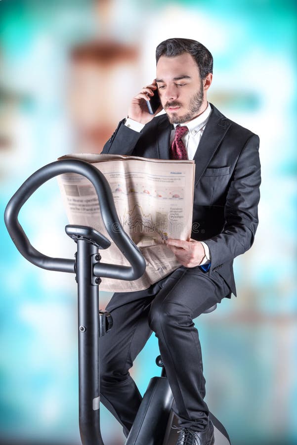 Person who keeps in shape stock photo. Image of businessman - 96034660