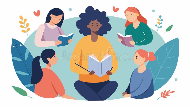 A Person Writing in a Journal while Surrounded by Their Support Group ...