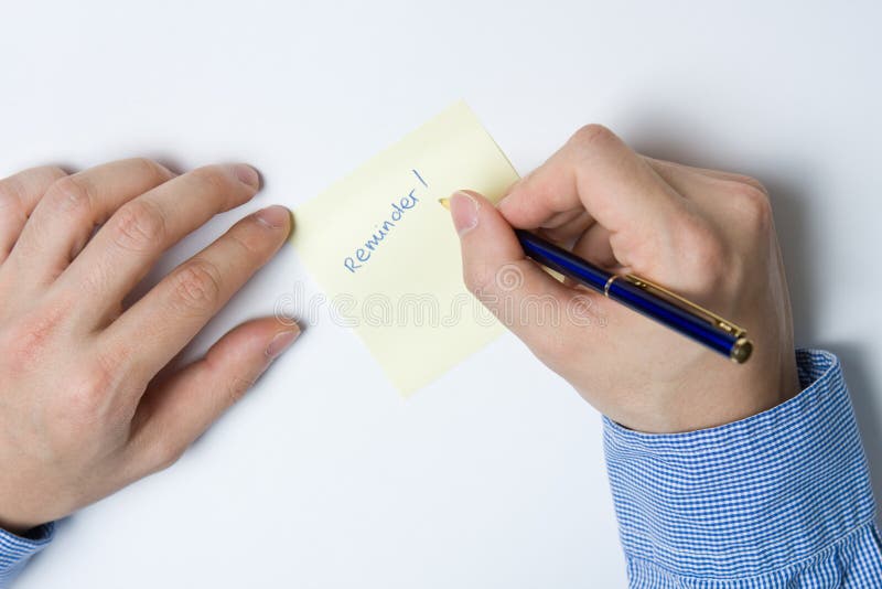 Person writing on paper stock photo. Image of occupation - 8018656