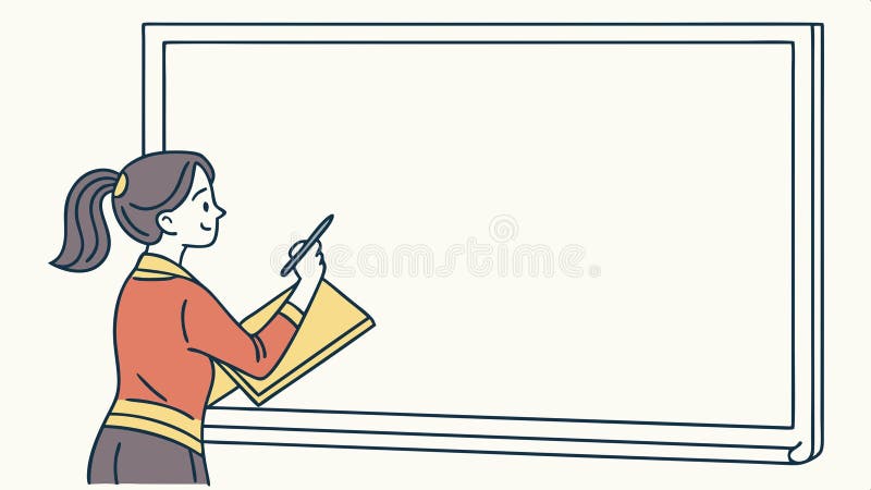 Person Writing on Whiteboard, Education Teaching Presentation and ...