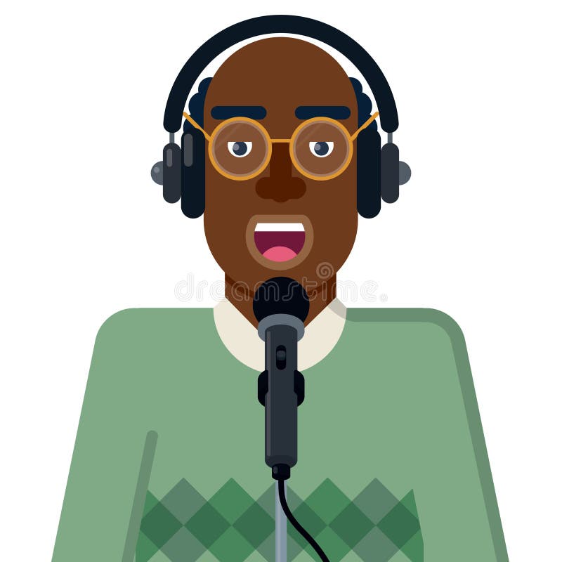 Persona Che Parla Con Il Fumetto Illustrazione Vettoriale ...