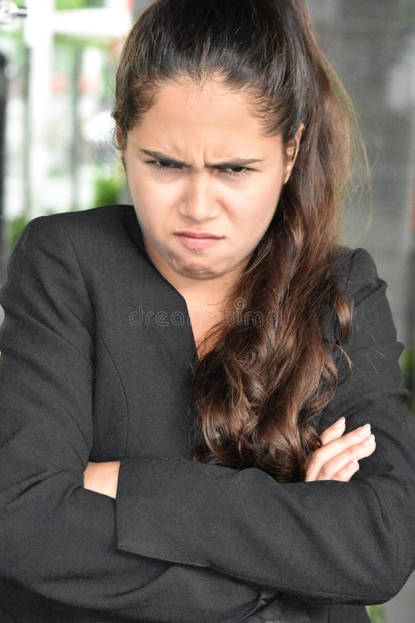 Persona Colombiana Obstinada Imagen de archivo - Imagen de hispanico ...