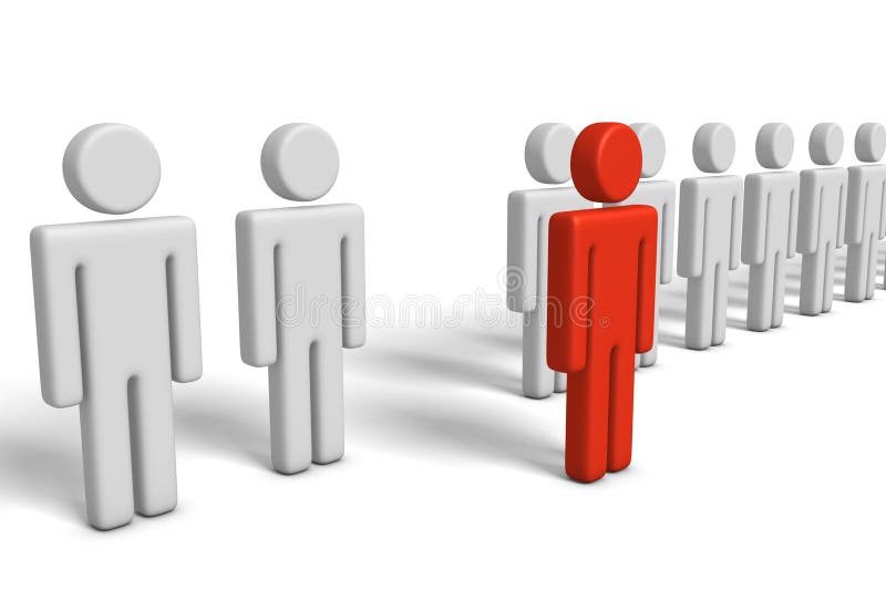 Persona excepcional stock de ilustración. Ilustración de gris - 21347511