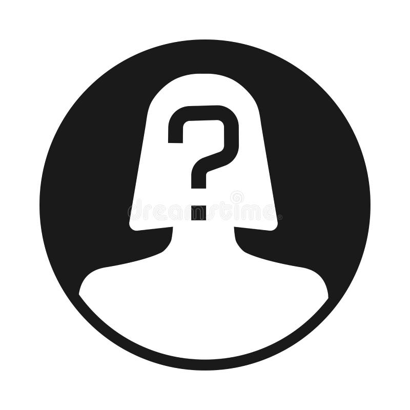 Persona Incógnita, Desconocida Ilustración del Vector - Ilustración de ...