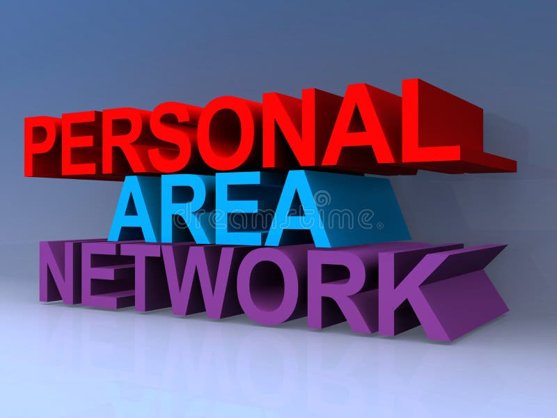 Personal area network stock illustration. Illustration of cyberspace ...