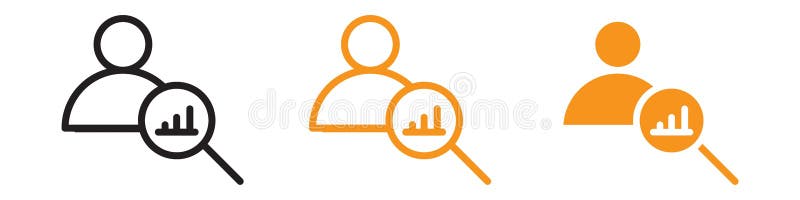 Personal Assessment Icon Set Self-Evaluation Illustrations for Personal ...