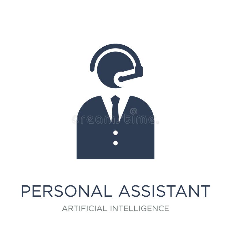 Personal Assistant Icon. Trendy Flat Vector Personal Assistant I Stock ...