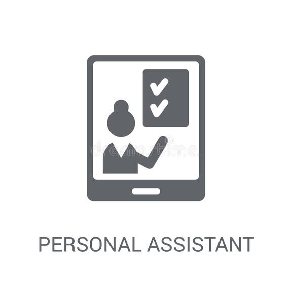 Personal Assistant Icon. Trendy Personal Assistant Logo Concept Stock ...