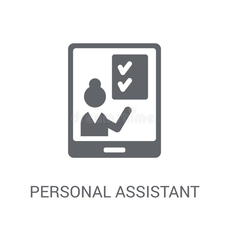 Personal Assistant Icon. Trendy Personal Assistant Logo Concept Stock ...