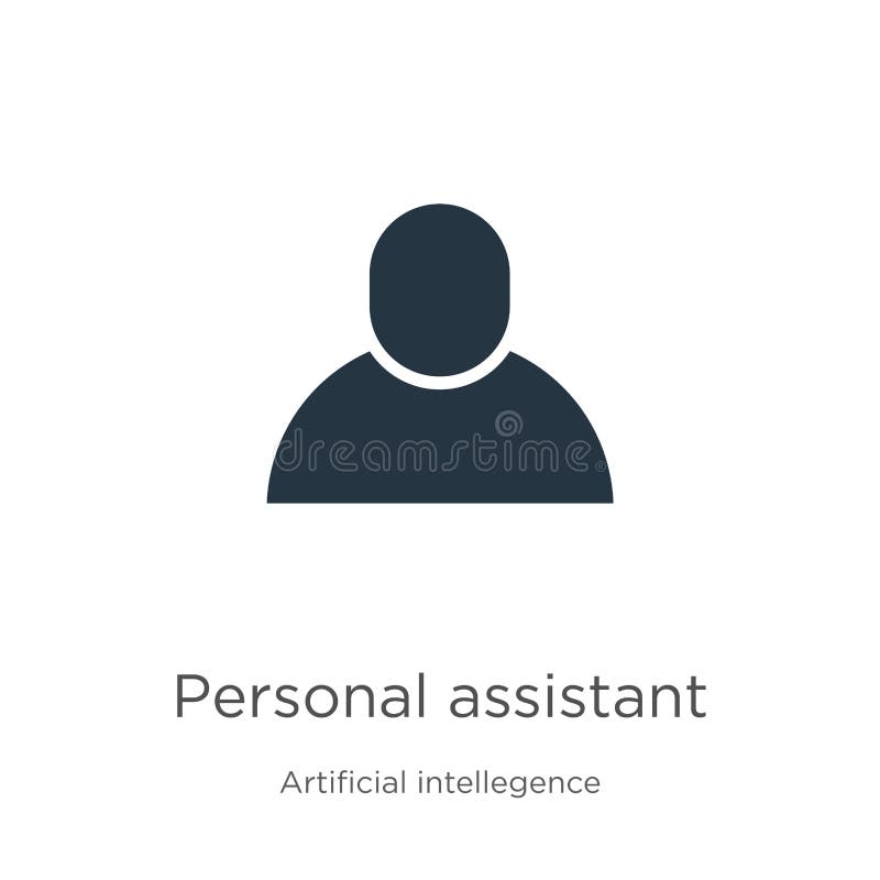 Personal Assistant Icon Vector. Trendy Flat Personal Assistant Icon ...