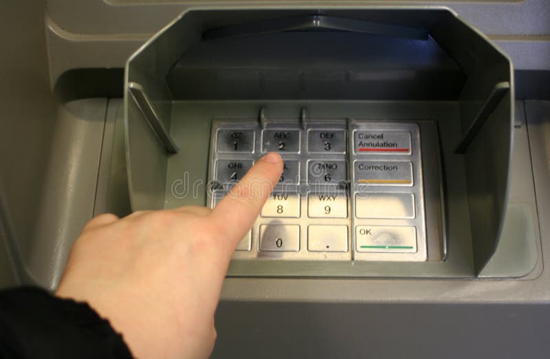 Banking: Drive Up Bank Machine Stock Image - Image of checking, cash: 25915