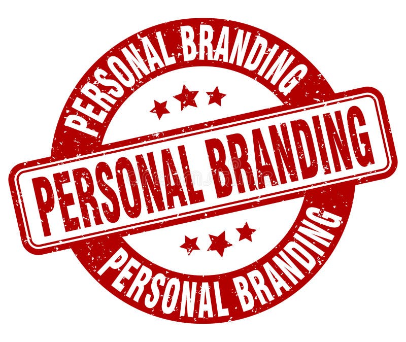 Personal Branding Stamp. Personal Branding Label. Round Grunge Sign ...