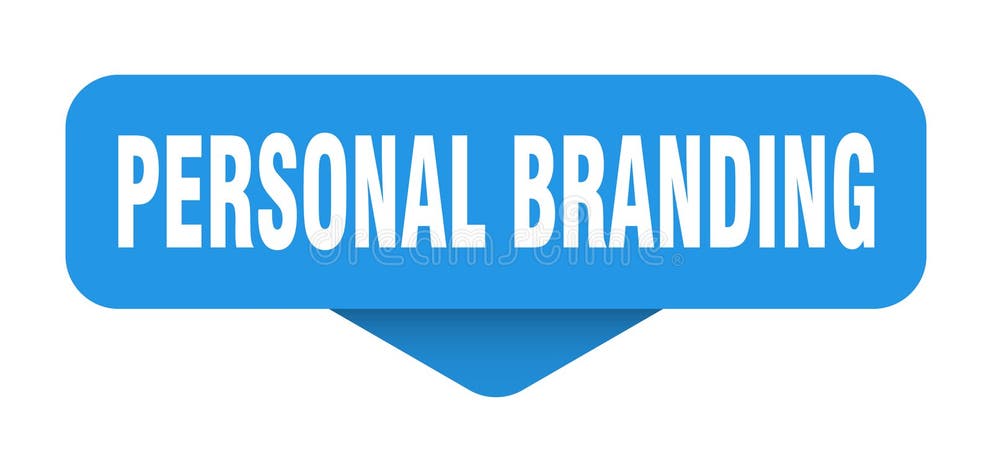 Personal Branding Sticker. Personal Branding Sign on Transparent ...
