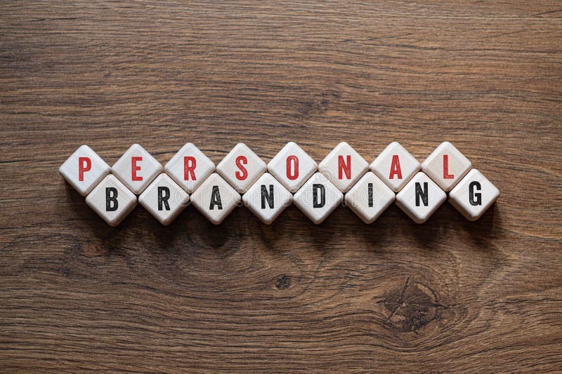 Personal Branding - Word Concept on Building Blocks, Text Stock Image ...
