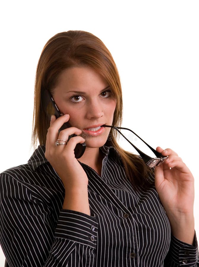 Personal Call stock image. Image of lady, confident, businesswoman ...