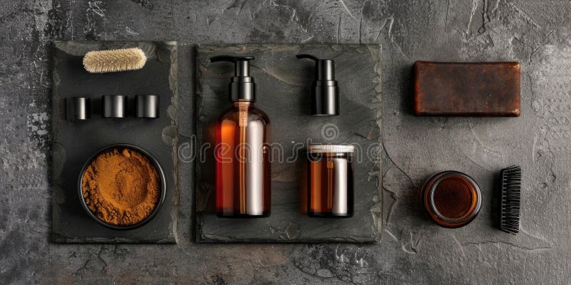 Personal Care Items on Display Stock Photo - Image of items, cream ...