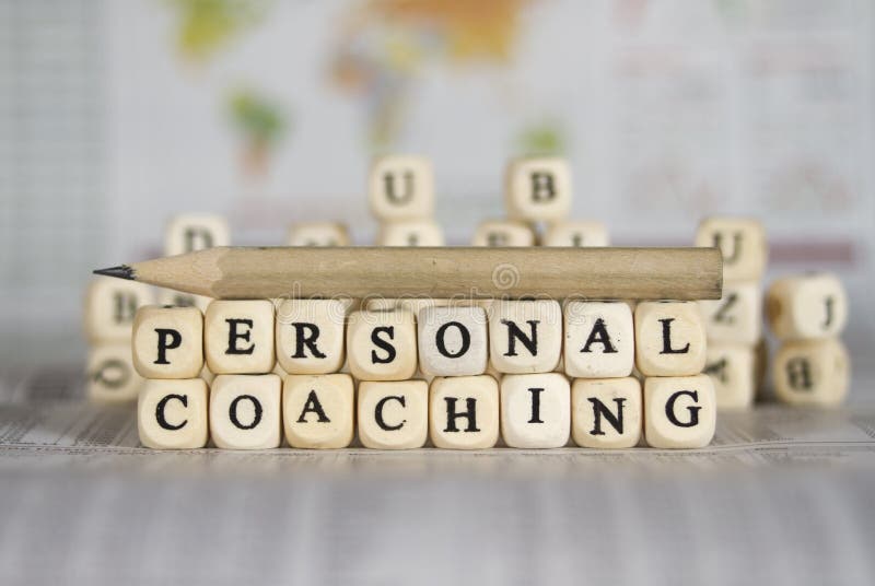 Personal coaching stock image. Image of personal, cube - 46713705
