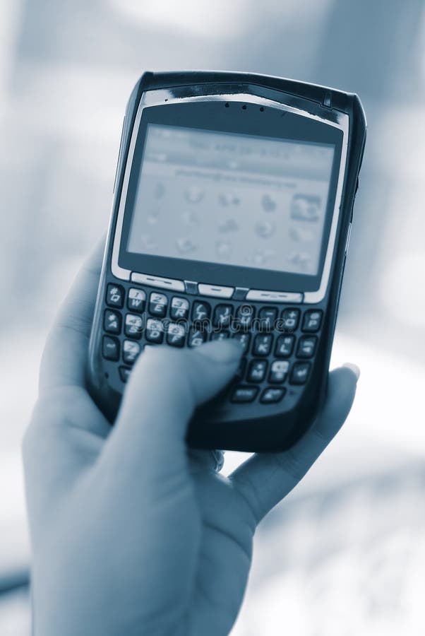 Personal Communication Device Stock Photo - Image of lifestyle, player ...