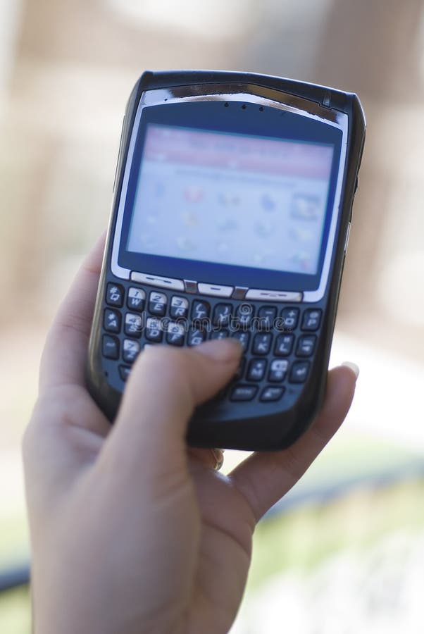 Personal Communication Device Stock Image - Image of mail, network: 2325651