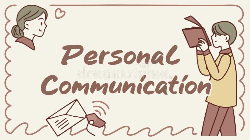 Personal Communication, Message and Interaction Concept Vector Design ...