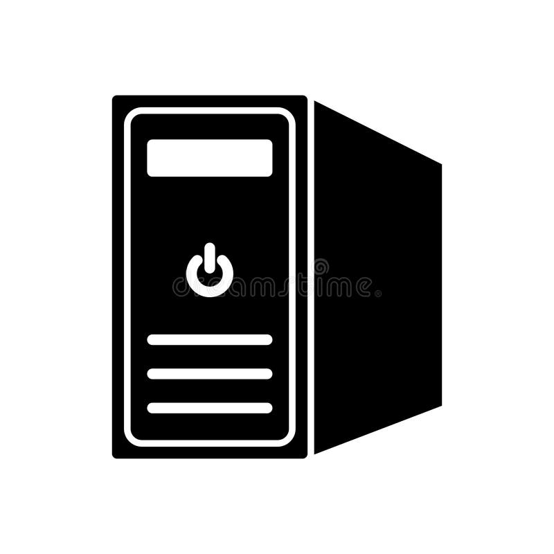 Personal Computer Free Vector Icon on Trendy Design Stock Illustration ... Personal Computer Free Vector Icon on Trendy Design Stock Illustration ...
