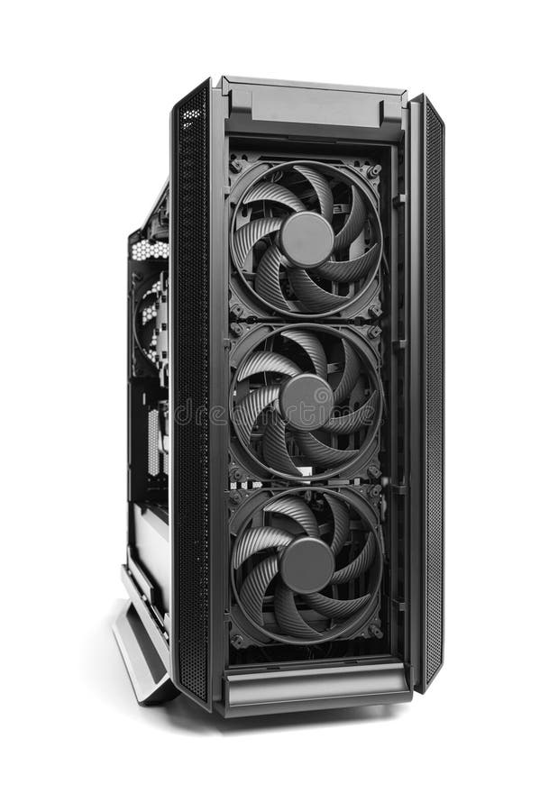 System Unit of a Modern PC. Stock Photo - Image of electronics, server ...