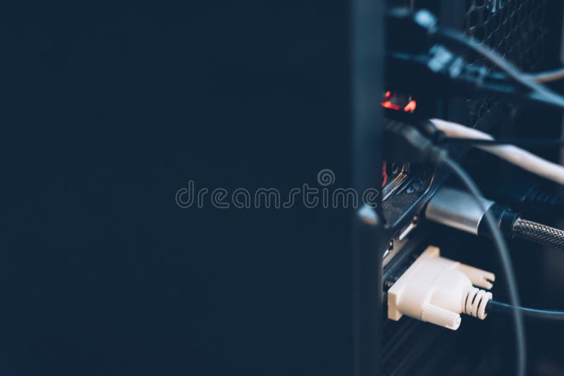 Personal Computer System Unit Host Controller Stock Photo - Image of ...
